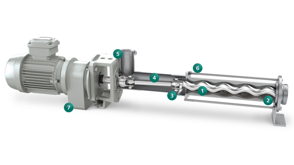 Bomba Helicoidal NEMO® BH Higiênica - NETZSCH Bombas & Sistemas