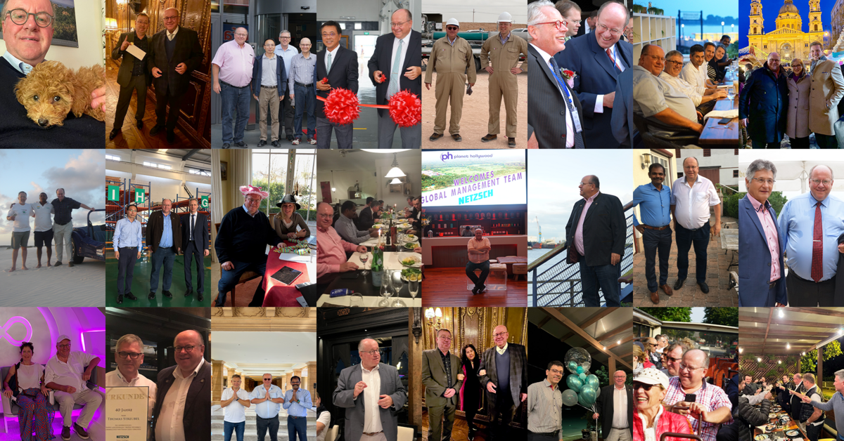 Special Memories With Felix Kleinert From 25 Years NETZSCH - NETZSCH ... Special Memories With Felix Kleinert From 25 Years NETZSCH - NETZSCH ...