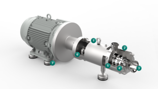 NOTOS® 2NSH Hygienic Twin Screw Pump - NETZSCH Pumps & Systems