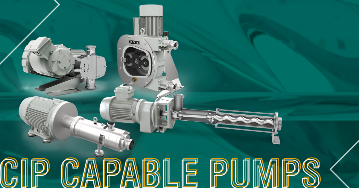 How to Benefit From CIP Capable Pumps in Applications - NETZSCH Pumps & Systems