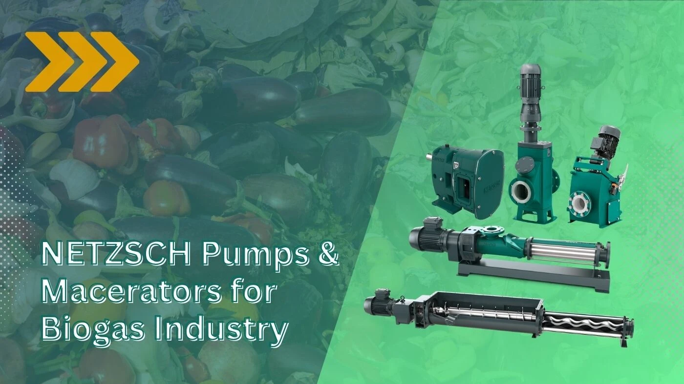 Biogas Pump Solution for Recycling Food Waste - NETZSCH Pumps & Systems