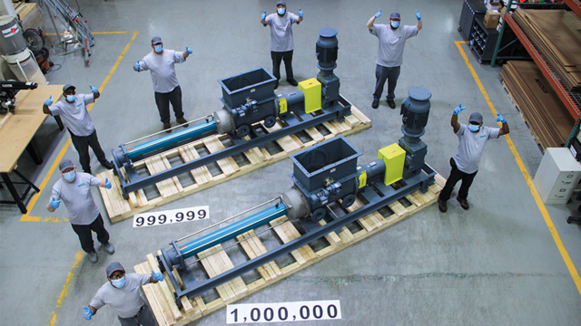 Quality Prevails: NETZSCH Delivers Its 1,000,000th Pump - NETZSCH Pumps ...